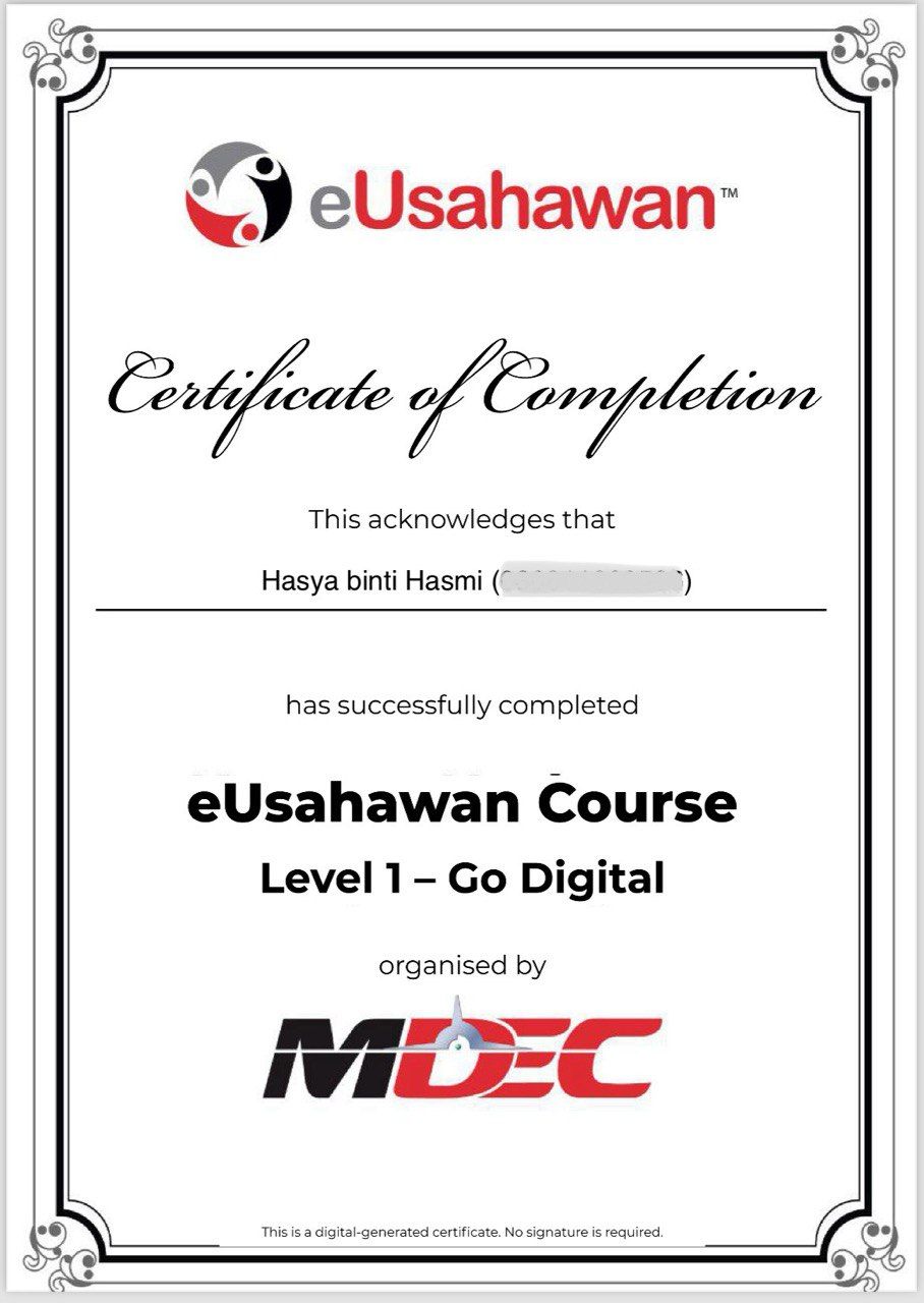 Hasya Hasmi on LinkedIn: Alhamdulillah, excited to share that I have ... Hasya Hasmi on LinkedIn: Alhamdulillah, excited to share that I have ...