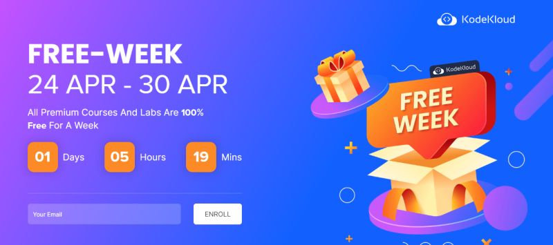 Amul Gaurav on LinkedIn: #devops #cloudcomputing #kodekloudfreeweek # ... Amul Gaurav on LinkedIn: #devops #cloudcomputing #kodekloudfreeweek # ...