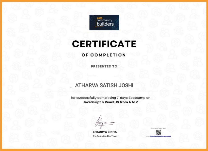 Atharva Joshi on LinkedIn: #reactjs #javascript #bootcamp #googledsc # ... Atharva Joshi on LinkedIn: #reactjs #javascript #bootcamp #googledsc # ...