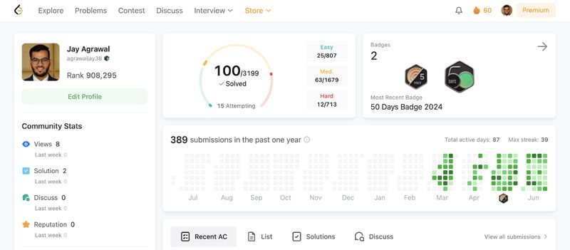 Jay Agrawal on LinkedIn: #leetcode #problemsolving #technicalskills # ... Jay Agrawal on LinkedIn: #leetcode #problemsolving #technicalskills # ...