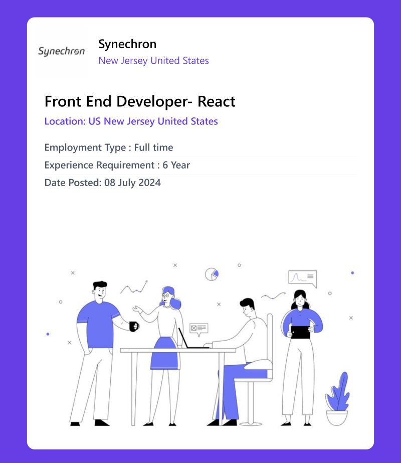 Job Zapper on LinkedIn: #reactjs #frontenddeveloper #typescript # ... Job Zapper on LinkedIn: #reactjs #frontenddeveloper #typescript # ...