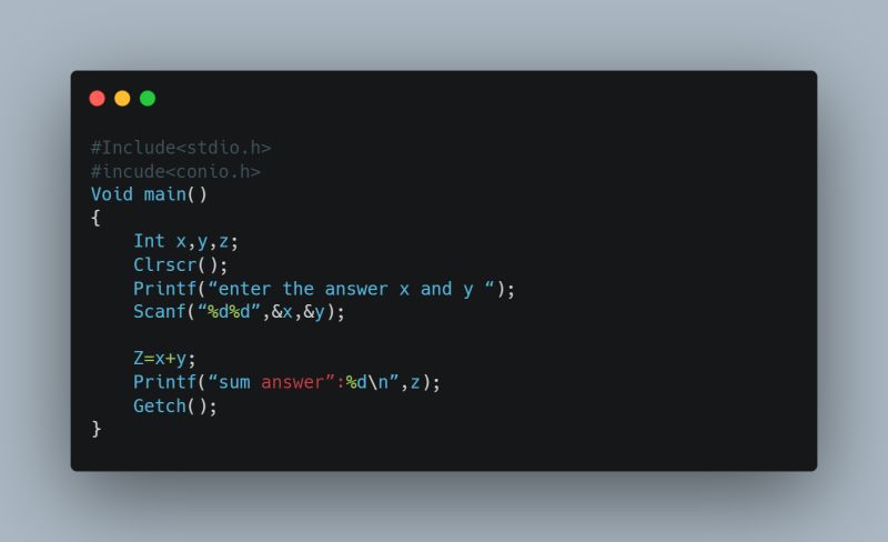 Akshay Patil on LinkedIn: Write a c program sum of values Akshay Patil on LinkedIn: Write a c program sum of values