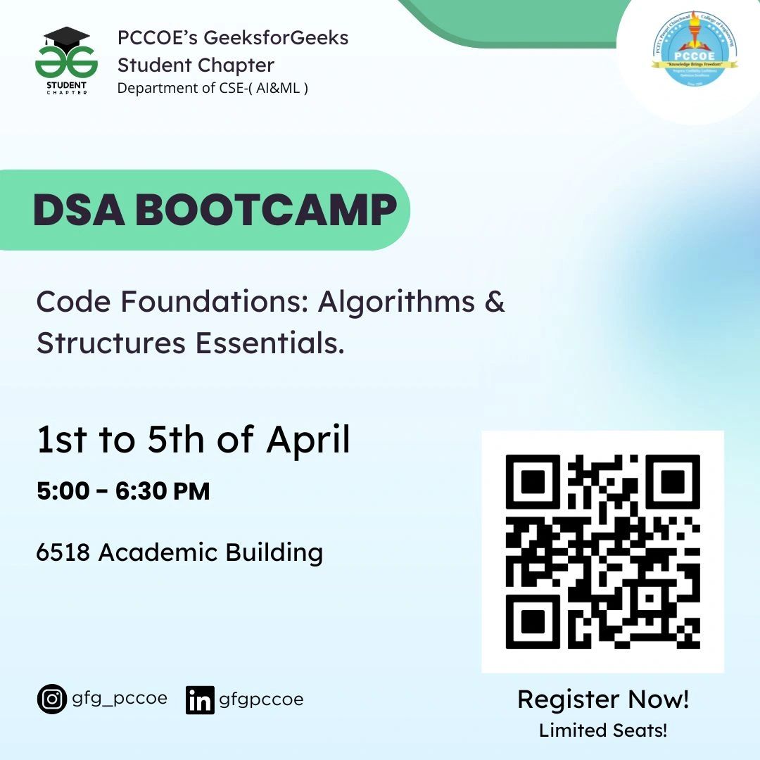 PCCOE's GeeksforGeeks Student Chapter on LinkedIn: #dsa #problemsolving ... PCCOE's GeeksforGeeks Student Chapter on LinkedIn: #dsa #problemsolving ...