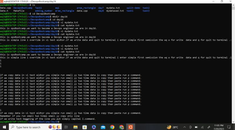 Aqib Hafeez on LinkedIn: #linux #vieditor #handsonlearning # ... Aqib Hafeez on LinkedIn: #linux #vieditor #handsonlearning # ...