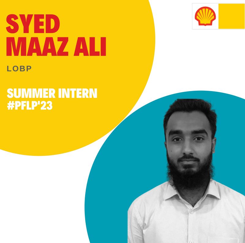 Syed Maaz Ali on LinkedIn: #intern #pflp23 # ... Syed Maaz Ali on LinkedIn: #intern #pflp23 # ...