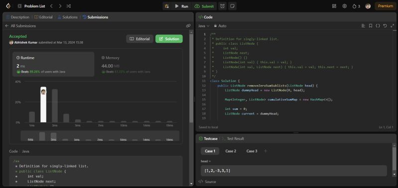 ABHISHEK KUMAR on LinkedIn: #javaprogramming #leetcodechallenge ... ABHISHEK KUMAR on LinkedIn: #javaprogramming #leetcodechallenge ...