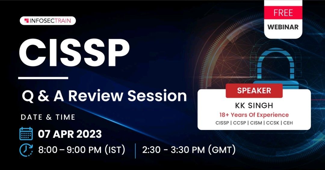 Saksham Kumar on LinkedIn: #learning #event #cissp #qa #qna # ... Saksham Kumar on LinkedIn: #learning #event #cissp #qa #qna # ...