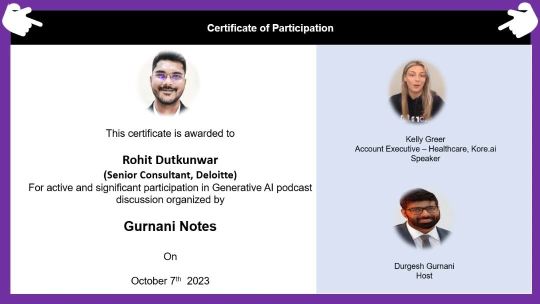 Rohit Dutkunwar on LinkedIn: #koreai #generativeai Rohit Dutkunwar on LinkedIn: #koreai #generativeai