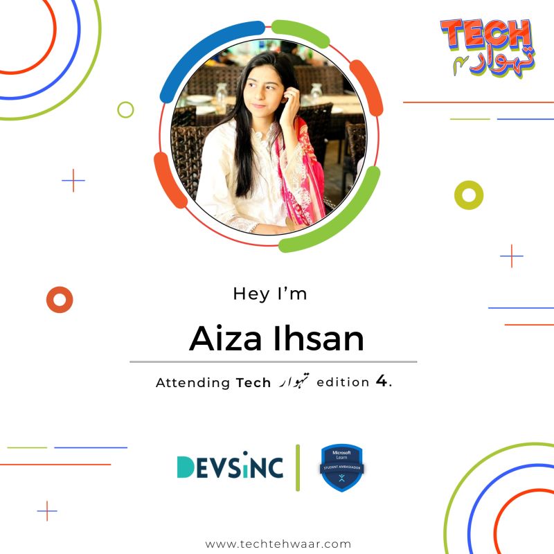 Aiza Ihsan on LinkedIn: #techtehwaar #devsinc #networking # ... Aiza Ihsan on LinkedIn: #techtehwaar #devsinc #networking # ...
