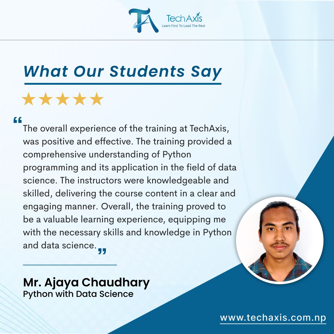 Learn Python and data science with TechAxis | TechAxis posted on the ... Learn Python and data science with TechAxis | TechAxis posted on the ...
