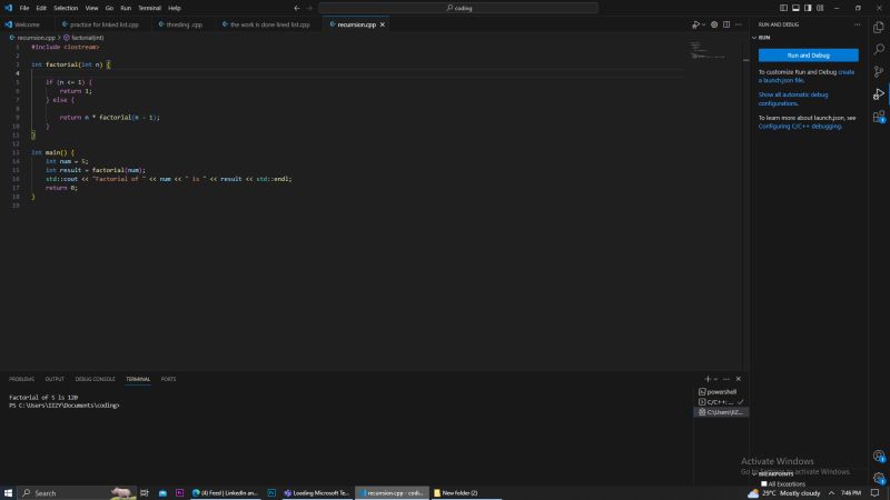 Benwari Ezekiel on LinkedIn: #recursion #cplusplus #programmingmagic # ... Benwari Ezekiel on LinkedIn: #recursion #cplusplus #programmingmagic # ...
