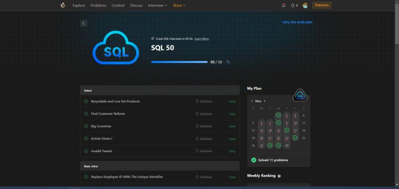 Shubham barange on LinkedIn: #sql #leetcode #interviewprep #datascience ... Shubham barange on LinkedIn: #sql #leetcode #interviewprep #datascience ...