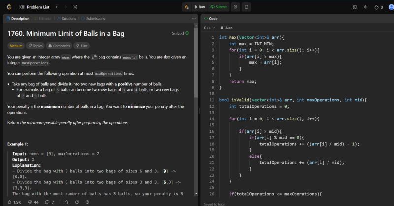 Resolved another coding problem on LeetCode | Priyansh Kumar posted on ... Resolved another coding problem on LeetCode | Priyansh Kumar posted on ...
