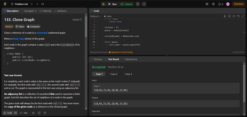 LeetCode 133: Clone Graphs | Kishan Kumar Vadhia posted on the topic ... LeetCode 133: Clone Graphs | Kishan Kumar Vadhia posted on the topic ...