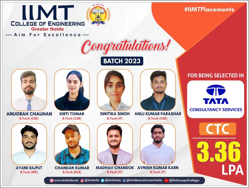 IIMT Group of Colleges on LinkedIn: #congratulations #placed #iimtian # ... IIMT Group of Colleges on LinkedIn: #congratulations #placed #iimtian # ...