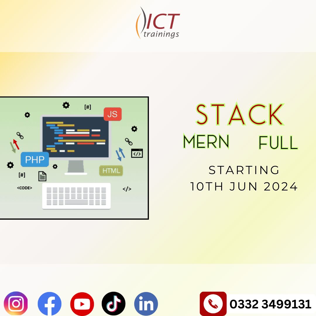 ICT Trainings on LinkedIn: #fullstack #mongodb #nodejs #react #backend ... ICT Trainings on LinkedIn: #fullstack #mongodb #nodejs #react #backend ...
