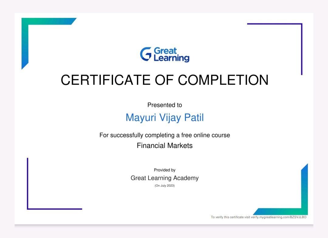 Mayuri Patil on LinkedIn: #greatlearningacademy #greatlearning # ... Mayuri Patil on LinkedIn: #greatlearningacademy #greatlearning # ...