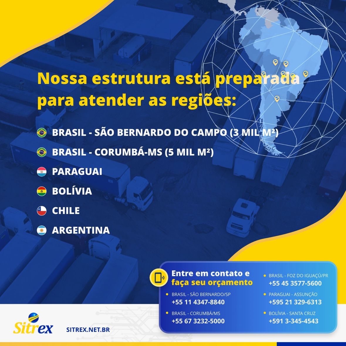 Sitrex - Sistema Internacional De Transporte Rodoviário Expresso no ... Sitrex - Sistema Internacional De Transporte Rodoviário Expresso no ...