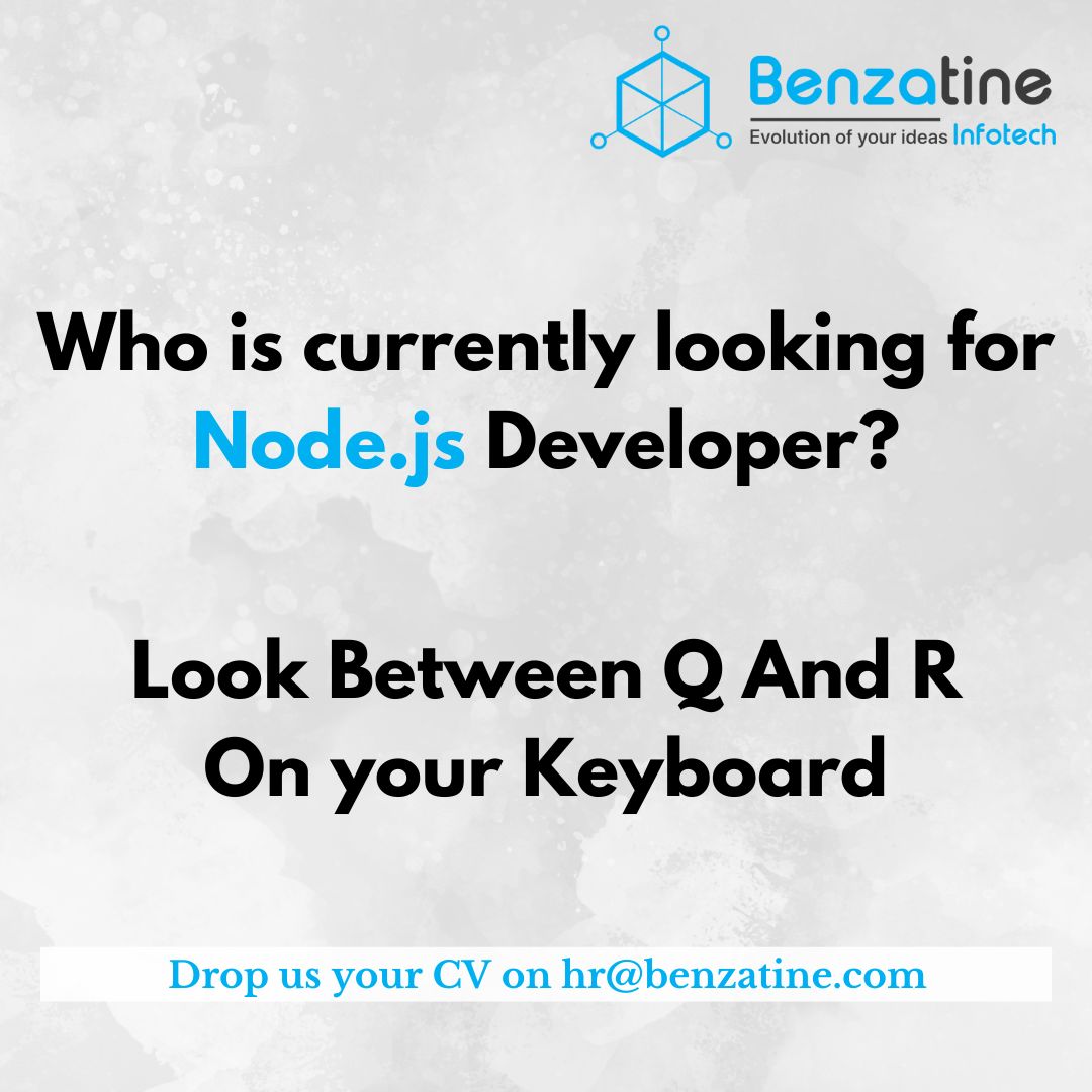 Benzatine Infotech on LinkedIn: #position #experience #nodejs # ... Benzatine Infotech on LinkedIn: #position #experience #nodejs # ...