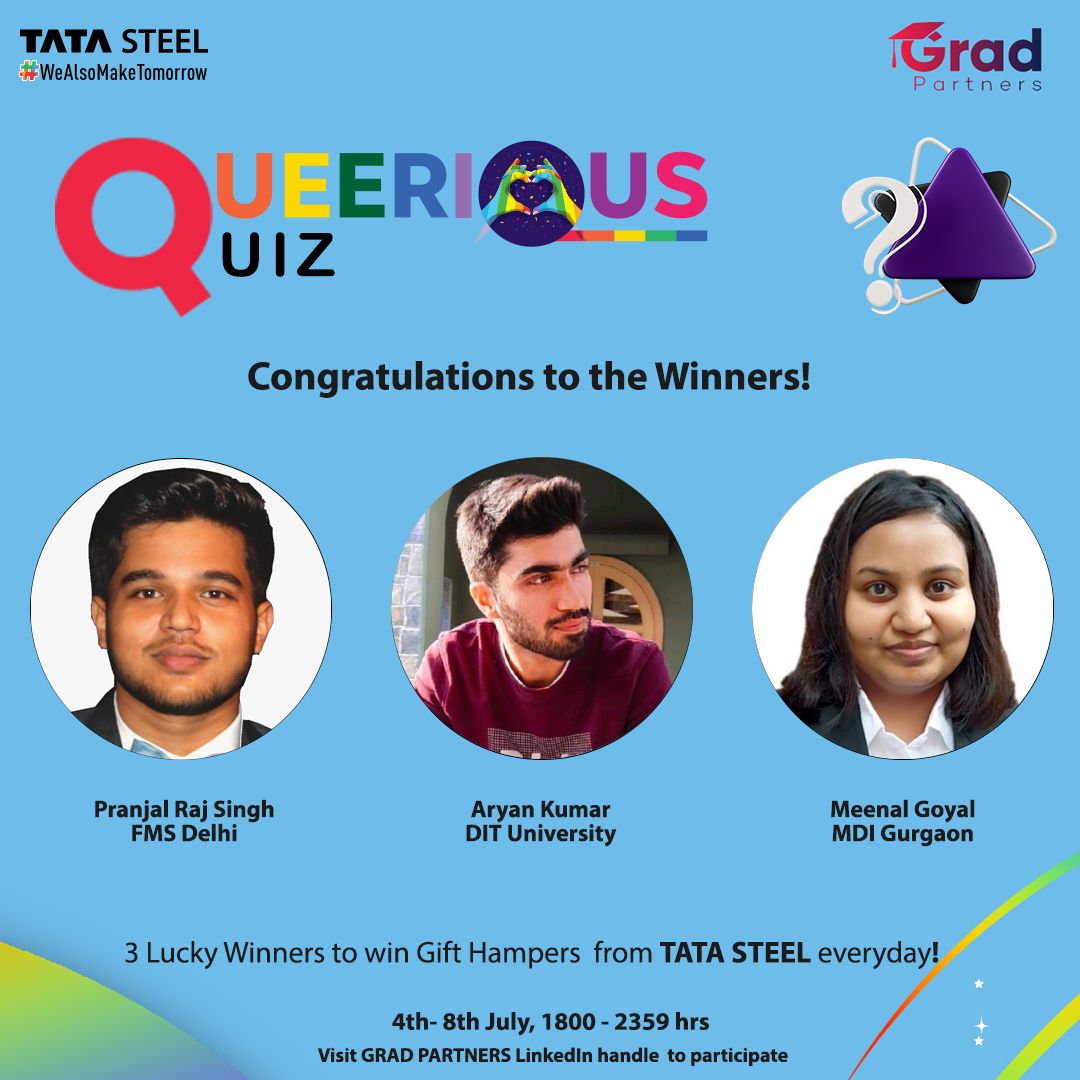Aryan Ajay Kumar on LinkedIn: Thank you Grad Partners, Tata Steel and ... Aryan Ajay Kumar on LinkedIn: Thank you Grad Partners, Tata Steel and ...
