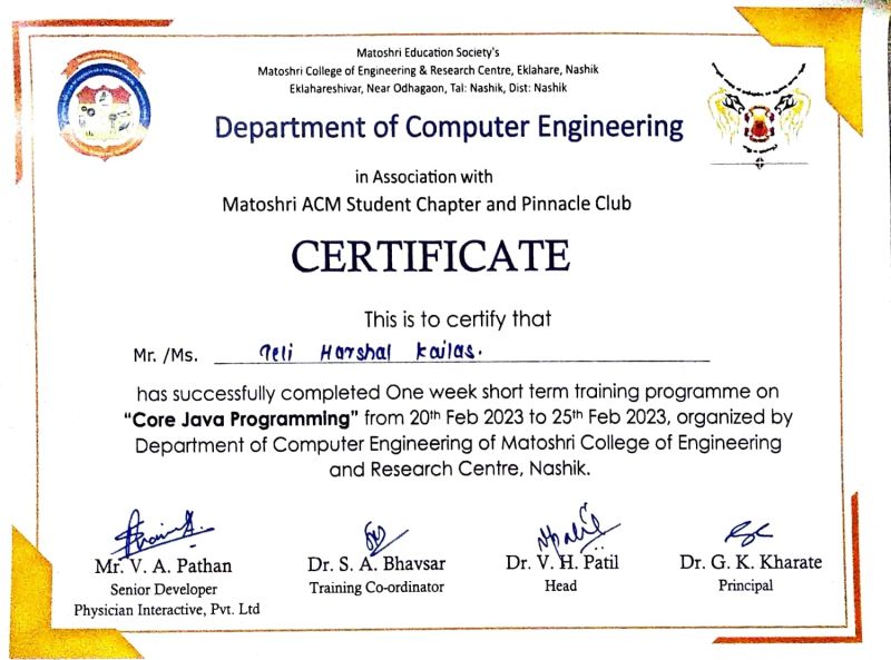 Harshal Teli on LinkedIn: #corejava #javaprogramming Harshal Teli on LinkedIn: #corejava #javaprogramming
