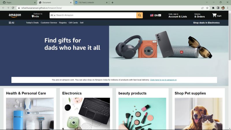 Rehan Hussan Ansari on LinkedIn: #css #html #development #amazon Rehan Hussan Ansari on LinkedIn: #css #html #development #amazon