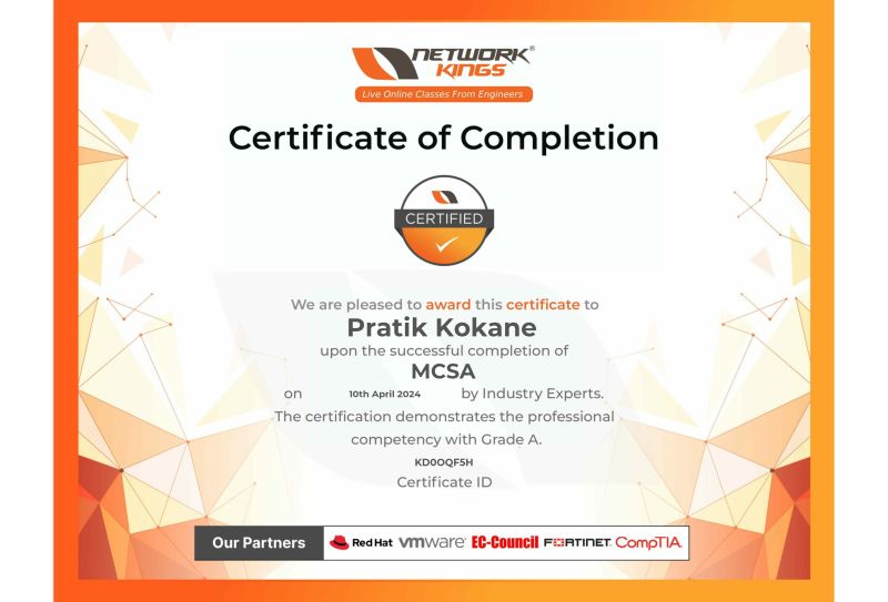 Pratik K. on LinkedIn: Excited to Share My Achievement! I’m happy to ... Pratik K. on LinkedIn: Excited to Share My Achievement! I’m happy to ...