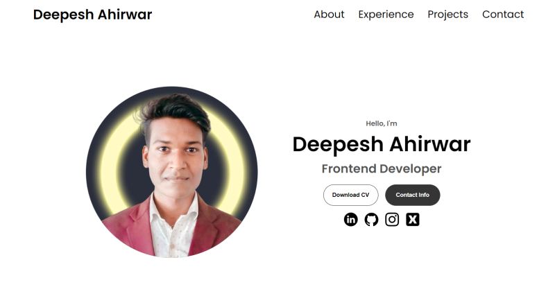 Deepesh Ahirwar on LinkedIn: #webdevelopment #portfolio #html #css # ... Deepesh Ahirwar on LinkedIn: #webdevelopment #portfolio #html #css # ...