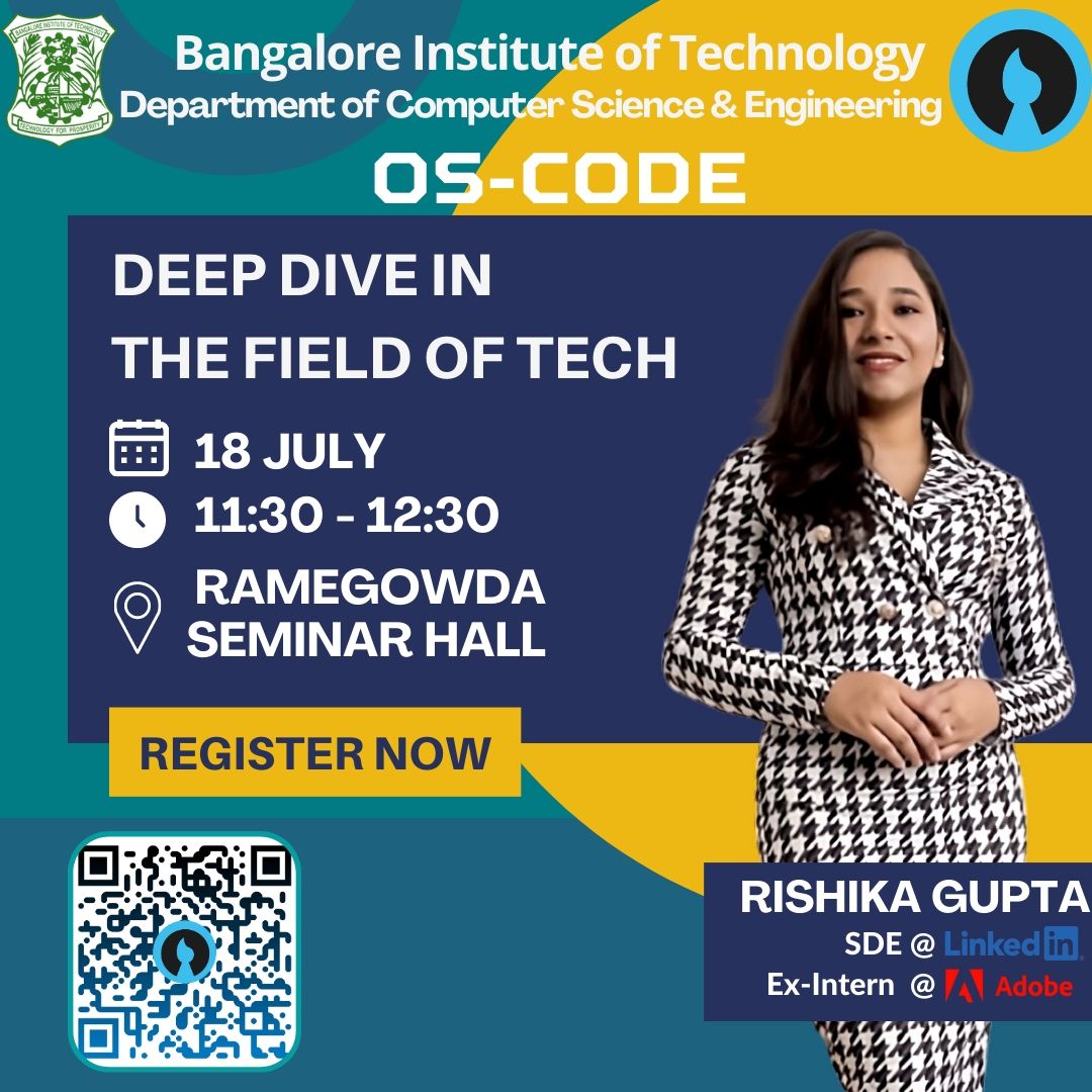 OSCode on LinkedIn: #oscode #bit #tech #seminar #community OSCode on LinkedIn: #oscode #bit #tech #seminar #community