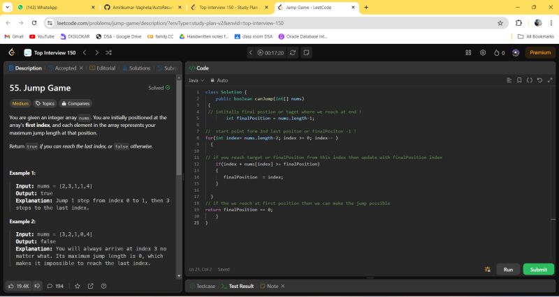 Amit kumar Vaghela on LinkedIn: #100daysofcode #dsa #codingchallenge # ... Amit kumar Vaghela on LinkedIn: #100daysofcode #dsa #codingchallenge # ...