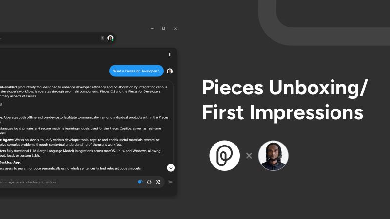 Udensi Fortune Arua on LinkedIn: Pieces for Developers is an AI-powered ... Udensi Fortune Arua on LinkedIn: Pieces for Developers is an AI-powered ...