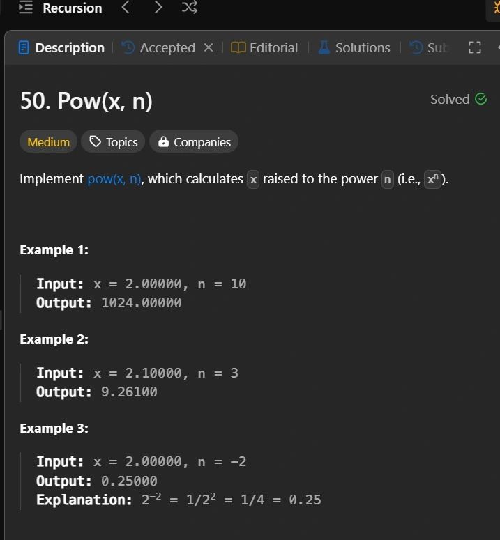 Divya Prakash Singh on LinkedIn: #day79 #recursion #leetcode ... Divya Prakash Singh on LinkedIn: #day79 #recursion #leetcode ...