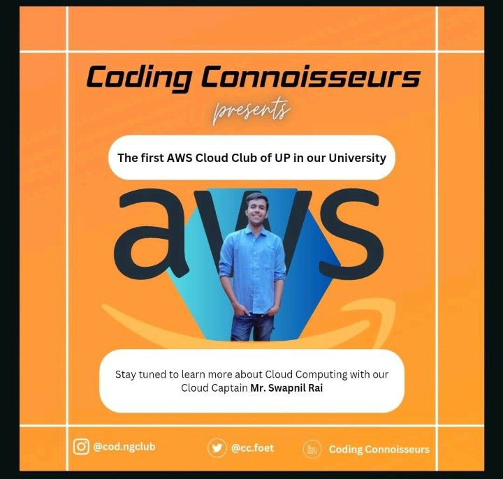 Coding Connoisseurs on LinkedIn: #awscloudclub #cloudcaptain # ... Coding Connoisseurs on LinkedIn: #awscloudclub #cloudcaptain # ...