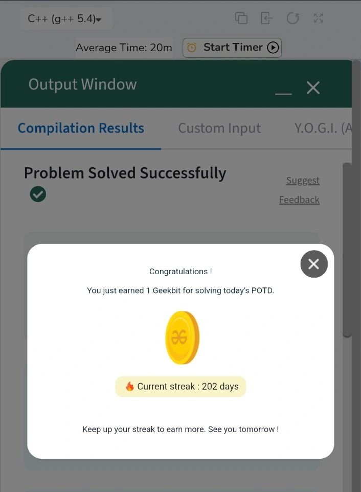 Bhanu Jaiswal on LinkedIn: #dsa #gfg #potd #dsachallenge #problemsolving Bhanu Jaiswal on LinkedIn: #dsa #gfg #potd #dsachallenge #problemsolving