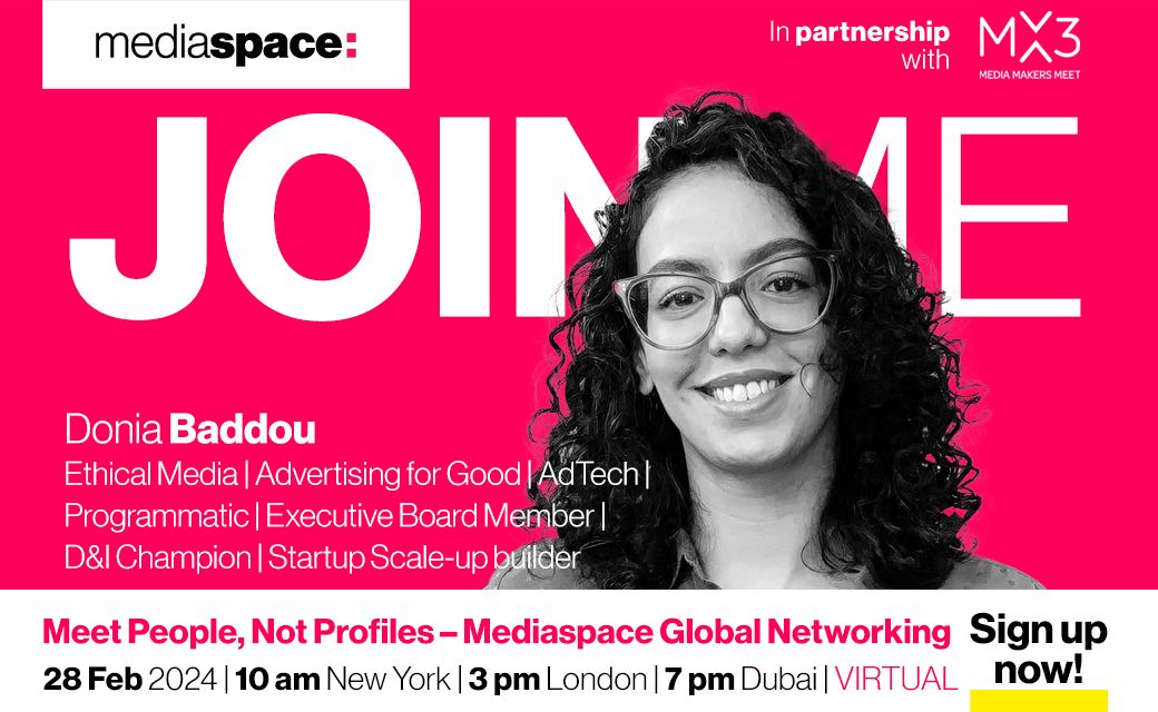 Meet Donia Baddou at Mediaspace Global Networking | Mediaspace.global ... Meet Donia Baddou at Mediaspace Global Networking | Mediaspace.global ...