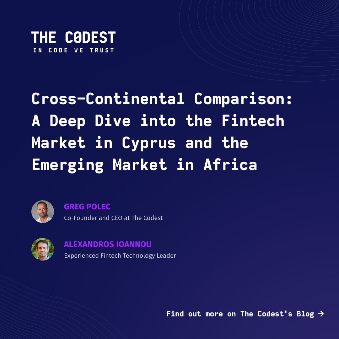 The Codest on LinkedIn: #fintech #cyprus #africa #financialtechnology The Codest on LinkedIn: #fintech #cyprus #africa #financialtechnology