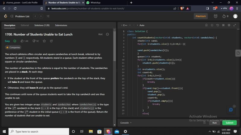 Pawan Sharma on LinkedIn: Today, i tried four problems on leetcode and ... Pawan Sharma on LinkedIn: Today, i tried four problems on leetcode and ...