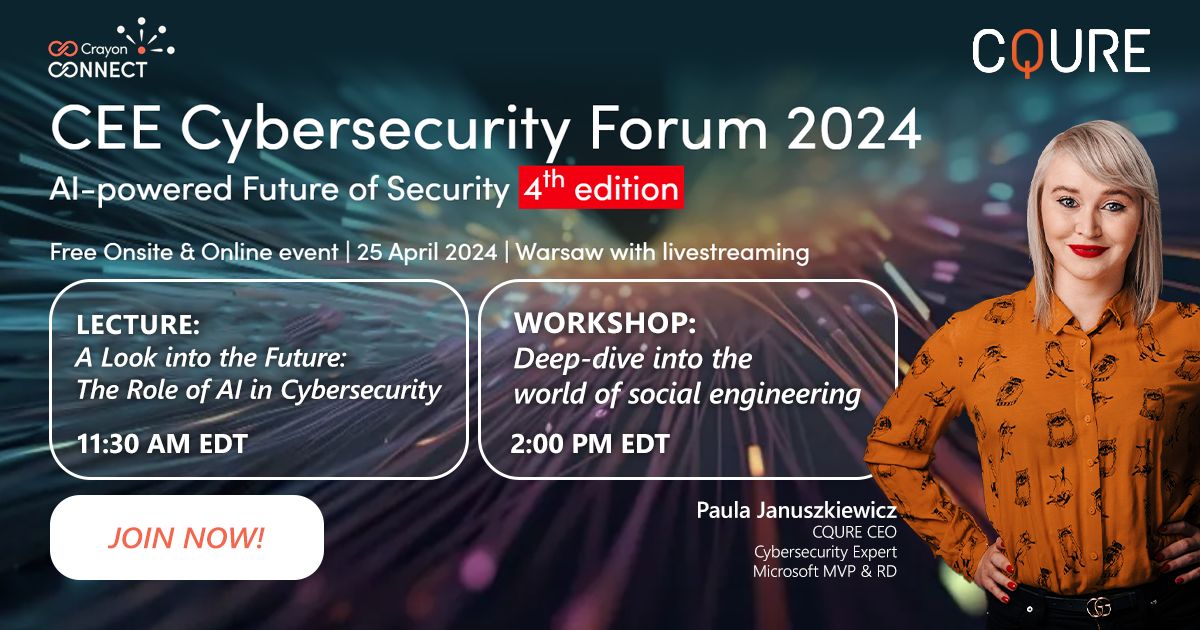 CQURE Academy on LinkedIn: #crayon #cybersecurity #cqure CQURE Academy on LinkedIn: #crayon #cybersecurity #cqure