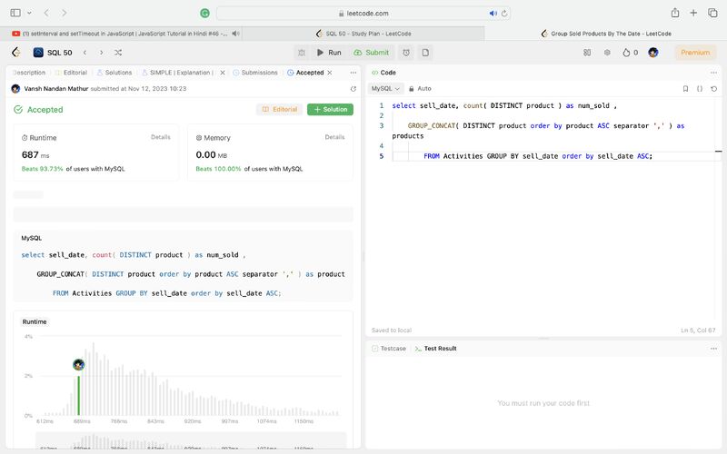 Vansh Nandan Mathur on LinkedIn: #30daysofcode #sql #leetcode # ... Vansh Nandan Mathur on LinkedIn: #30daysofcode #sql #leetcode # ...