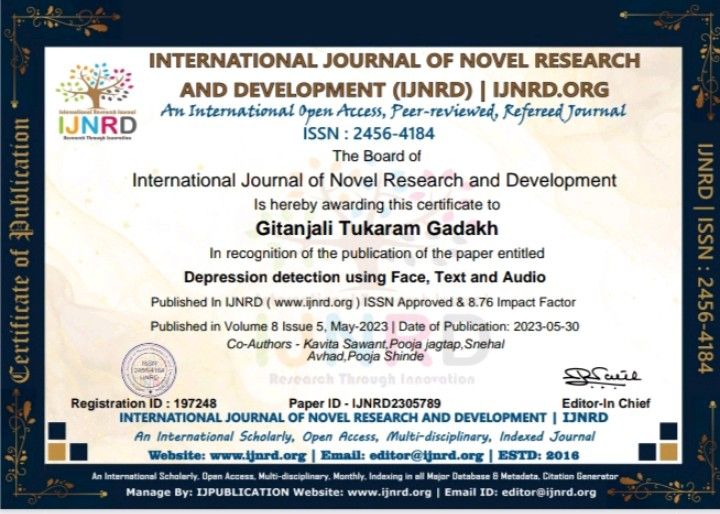 Gitanjali Gadakh on LinkedIn: #datascience #machinelearning #research # ... Gitanjali Gadakh on LinkedIn: #datascience #machinelearning #research # ...