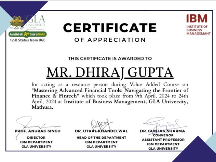 Dhiraj Gupta on LinkedIn: Recently got an opportunity for an external ... Dhiraj Gupta on LinkedIn: Recently got an opportunity for an external ...