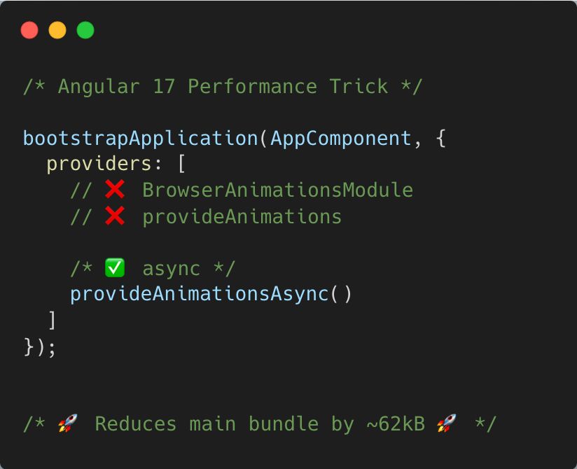 Stefan Haas on LinkedIn: #angular #angular17 #typescript #performance ... Stefan Haas on LinkedIn: #angular #angular17 #typescript #performance ...