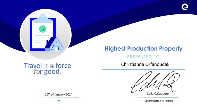Christianna Orfanoudaki on LinkedIn: #tourism #achievementunlocked # ... Christianna Orfanoudaki on LinkedIn: #tourism #achievementunlocked # ...