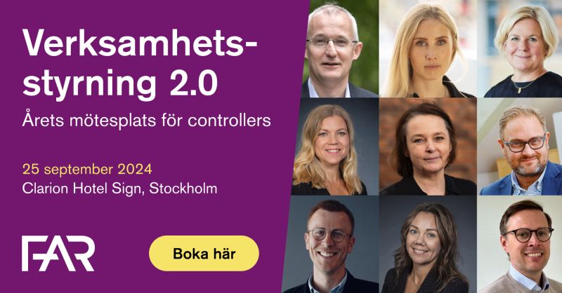 FAR på LinkedIn: Verksamhetsstyrning 2.0 – konferens för controllers ... FAR på LinkedIn: Verksamhetsstyrning 2.0 – konferens för controllers ...