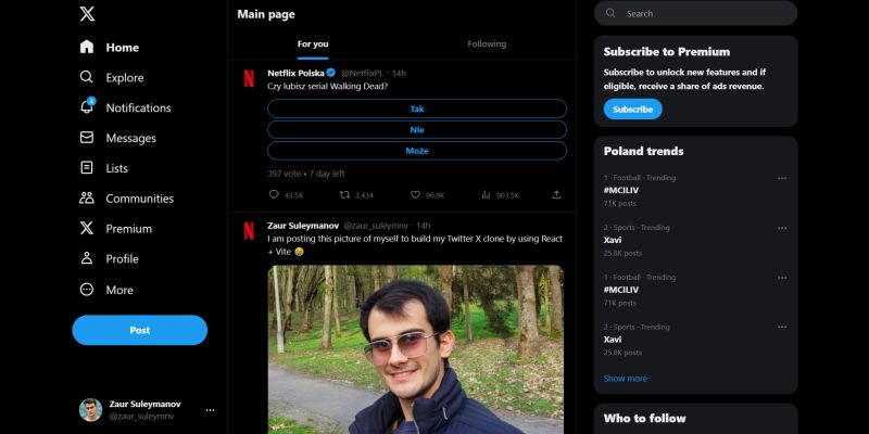 Zaur S. on LinkedIn: #webdev #reactjs #vitejs #tailwindcss # ... Zaur S. on LinkedIn: #webdev #reactjs #vitejs #tailwindcss # ...