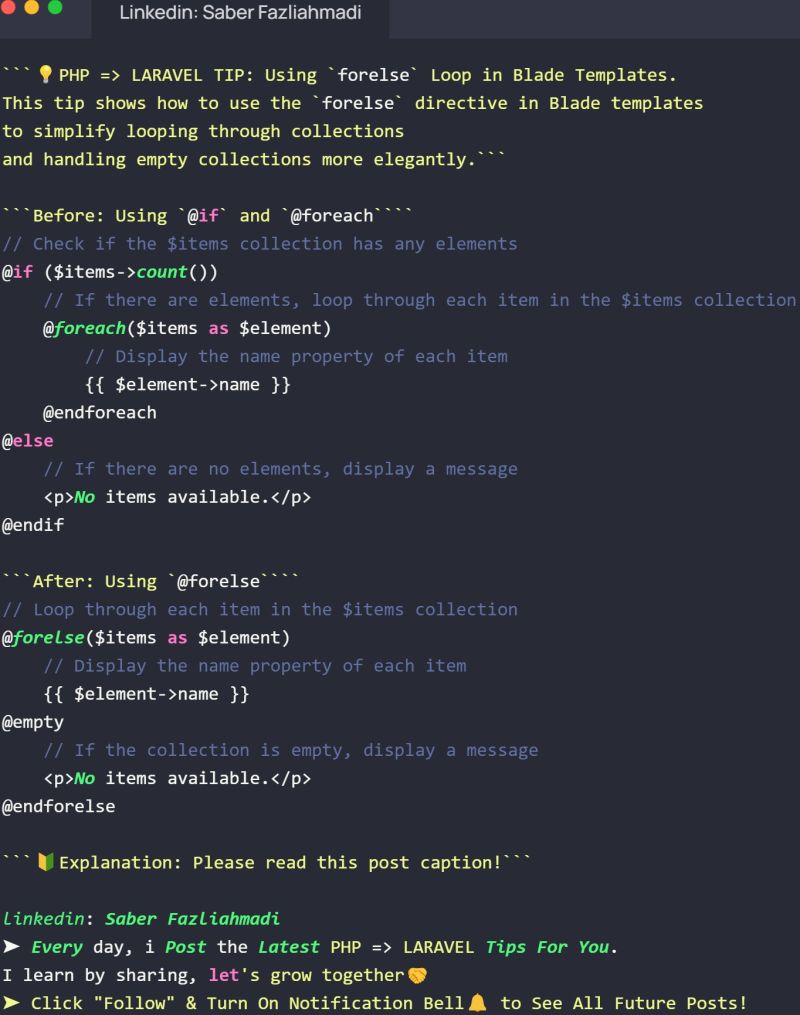 Saber Fazliahmadi on LinkedIn: #php #laravel #php #laravel #symfony # ... Saber Fazliahmadi on LinkedIn: #php #laravel #php #laravel #symfony # ...