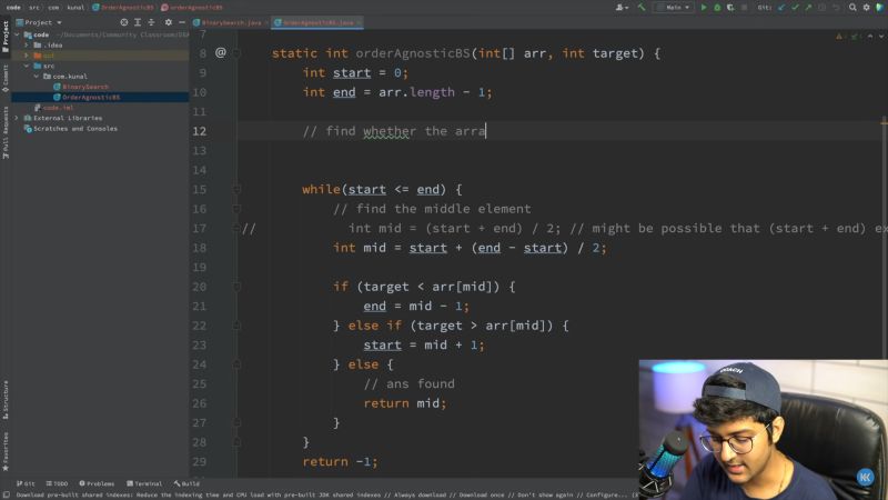 yashvardhan dhondge on LinkedIn: #dsawithkunal #dsa #java #binarysearch yashvardhan dhondge on LinkedIn: #dsawithkunal #dsa #java #binarysearch