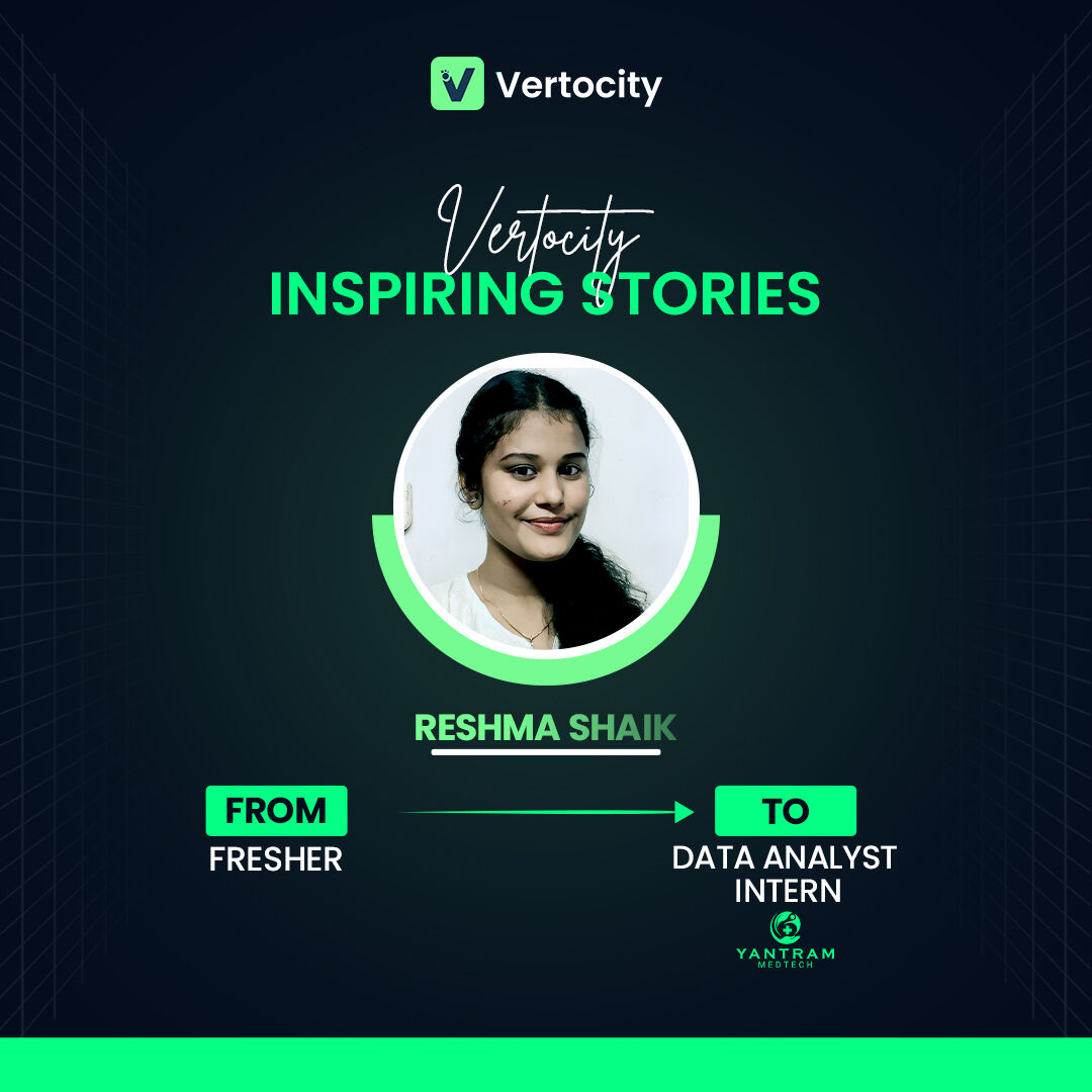 Reshma Shaik on LinkedIn: #vertocity Reshma Shaik on LinkedIn: #vertocity