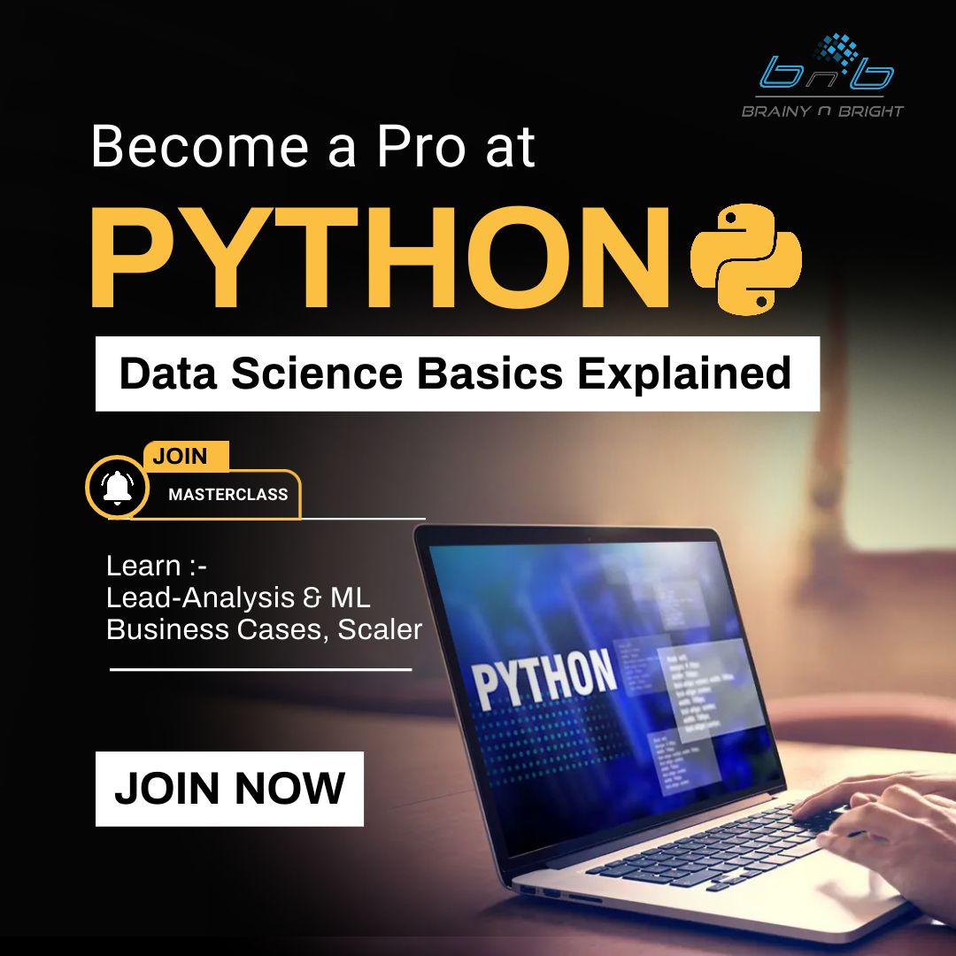 Brainy n Bright USA on LinkedIn: #pythonmasterclass #learnpython # ... Brainy n Bright USA on LinkedIn: #pythonmasterclass #learnpython # ...