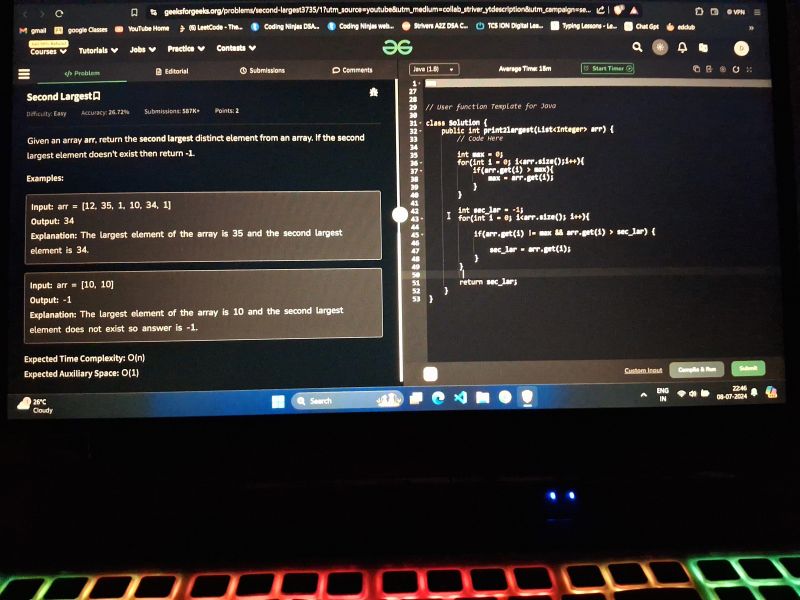 Deewan Singh Mewada on LinkedIn: #day7 #arrays #dsa #codingchallenge # ... Deewan Singh Mewada on LinkedIn: #day7 #arrays #dsa #codingchallenge # ...